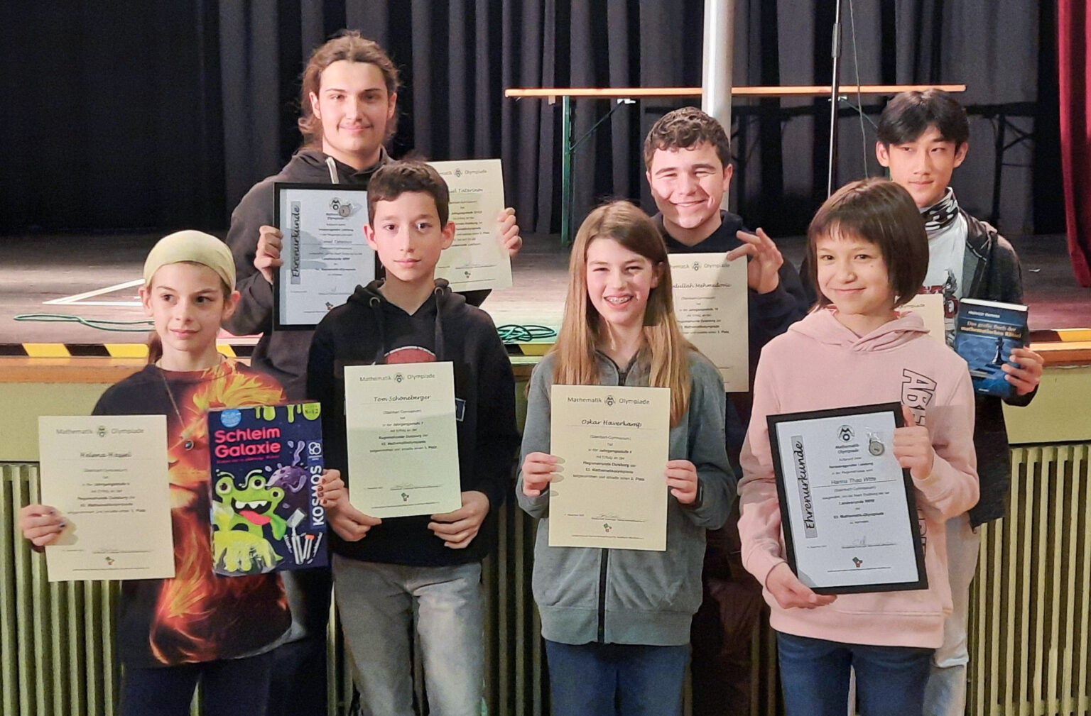 Erfolgreiche Mathe-Olympiade 2023 - Steinbart-Gymnasium